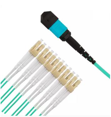 중국 LC APC MPO 광 섬유용 패치 코드 12 핵심에 대한 MPO UPC 판매용