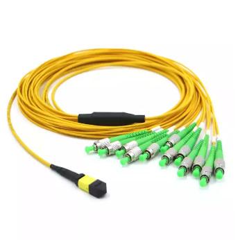 Cina MPO alla fibra a fibra ottica OM4 2.0mm del saltatore 12 di FC ottici in vendita