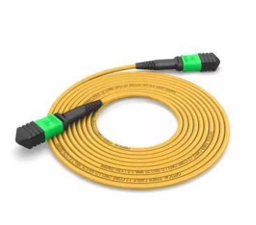 中国 MpoへのMpo 8 12 24の繊維光学のパッチ・コードの低い挿入 販売のため