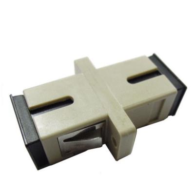 Cina Colore a fibra ottica misto di plastica di beige dell'adattatore di simplex SC/PC di iso RoHS in vendita