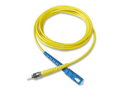 Cina Classe a fibra ottica delle Telecomunicazioni del cavo di toppa di ST-SC MP DX, A lucidato in vendita