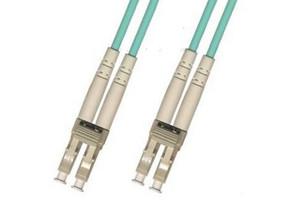China Duplexaquakleur 2.0mm van LC OM3 koorden van het vezel de optische flard met Laag insertinverlies Te koop