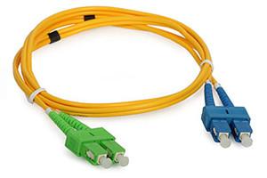 Cina 1M, 3M, 5M, APC-SC-PC monomodale o misto su misura DX - cavo di toppa a fibra ottica di MP in vendita