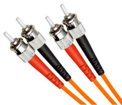 China ISO RoHS Insertion Los ≤ 0.2dB,≤ 0.3dB ST DX Duplex Fiber Optics Connector Assemblies PC And APC for sale