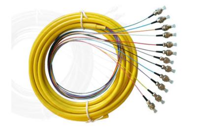 China Pvc, OM1, OM2 of OM3 Bundel Multi - Vezel Optische Vlecht voor Videotransmissie Te koop