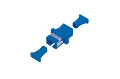 Cina Della manica ceramica di colore blu perdita di inserzione bassa di plastica o bronzea ed alto adattatore di fibra ottica di attenuazione di riflessione FC in vendita