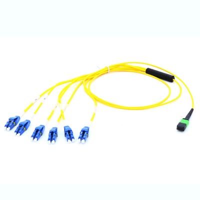 중국 12 코어 MPO MTP TO 12 LC 듀플렉스 패치 코드 판매용