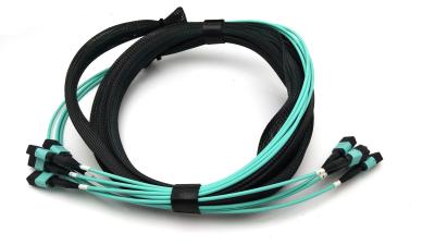 中国 100G 72ファイバー OM3 MTPパッチコード アクアケーブル 販売のため