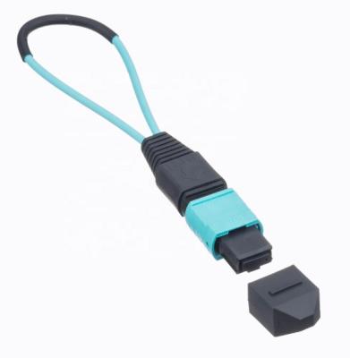 中国 0.3m 12 コア SM MM 女性 男性 MPO MTPループバック 販売のため