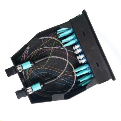 중국 LC 커넥터 듀플렉스 12 코어 Mtp 카세트 모듈 판매용