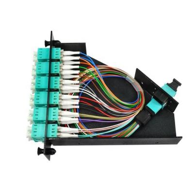 중국 6 X LC 듀플렉스 SM OM3 50/125 MPO MTP 터미널 박스 판매용