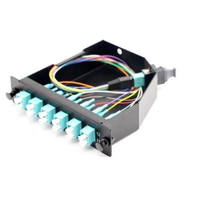 중국 6 X LC 듀플렉스 SM OM3 50/125 MPO MTP 터미널 박스 판매용