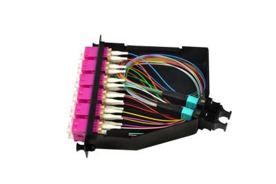 중국 6 X LC 듀플렉스 SM OM3 50/125 MPO MTP 터미널 박스 판매용