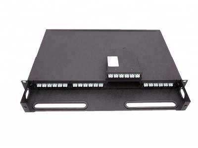Cina 19' Rack Mount Patch Panel 1U Fiber Cassette Module in vendita