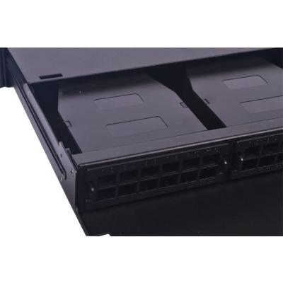 중국 96 코어 1U 드로어 광섬유 패치 패널 MPO 카세트 판매용