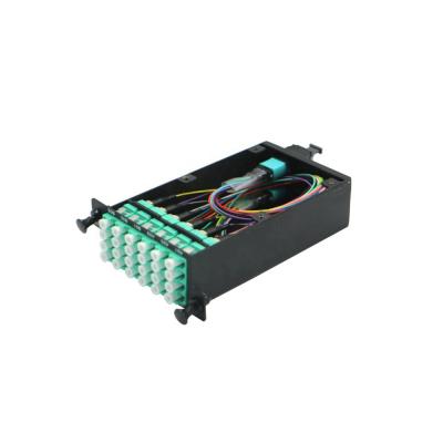 Cina Pannello di permutazione a cassetta MPO MTP da 19 pollici 1U per montaggio su rack in vendita