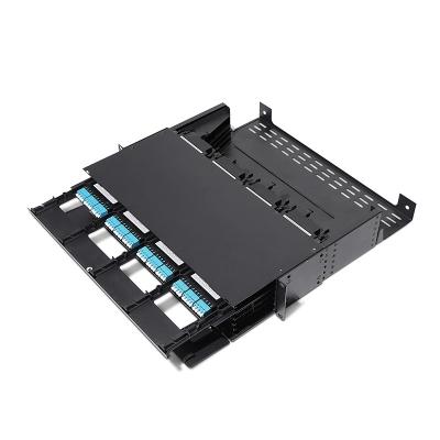 중국 ABS 경량 144 코어 MPO LC 24F 광학 카세트 판매용