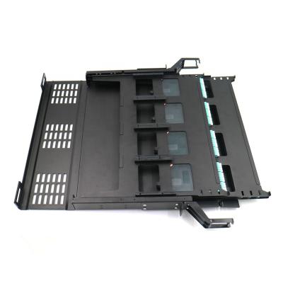 Cina Cassette ottiche MPO LC 24F in ABS leggero a 144 core in vendita