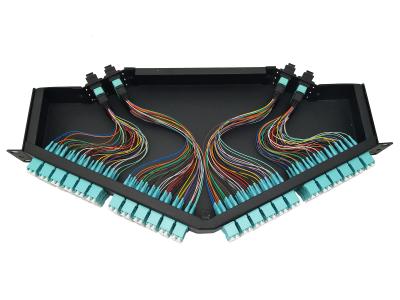 중국 144 코어 LC 듀플렉스 MPO MTP 차시 판매용