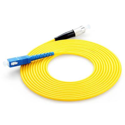 中国 SC UPC - FC UPC Simplex LSZH光ファイバーパッチコード 販売のため