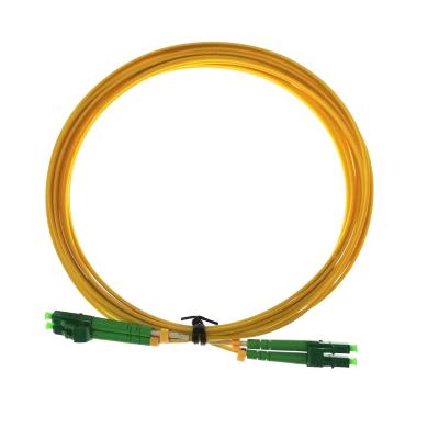 Китай LC APC Simplex Duplex Single Mode Fiber Om3 Patch Cord (ЛК APC простой дуплексный однорежимный волокнистый Om3 патч-шнур) продается