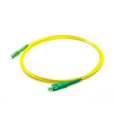 Китай LC APC Simplex Duplex Single Mode Fiber Om3 Patch Cord (ЛК APC простой дуплексный однорежимный волокнистый Om3 патч-шнур) продается