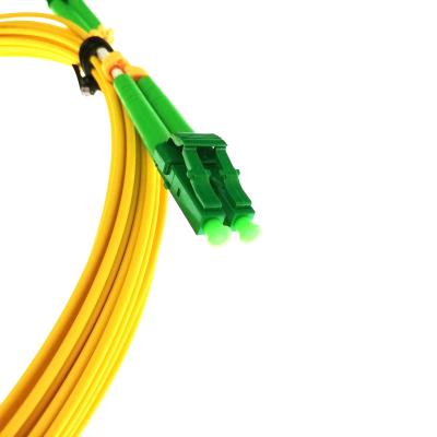 Китай LC APC Simplex Duplex Single Mode Fiber Om3 Patch Cord (ЛК APC простой дуплексный однорежимный волокнистый Om3 патч-шнур) продается