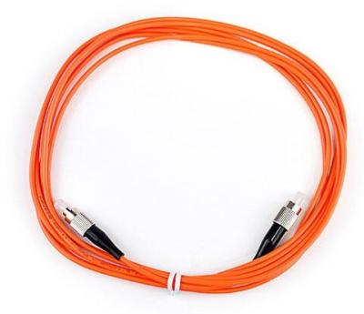 China Oranje kabel 3.0mm SC Simplex Multimode Patch Cord 3M Te koop