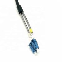 China G657B3 Duplex Single Mode 3.0mm Armored Optical Patch Cord for sale