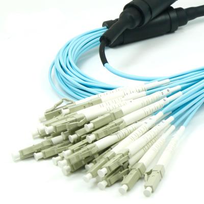 Китай OM3 Многомодовый разветвительный многожильный кабель 0.5M LC оптический волоконный перемычка продается