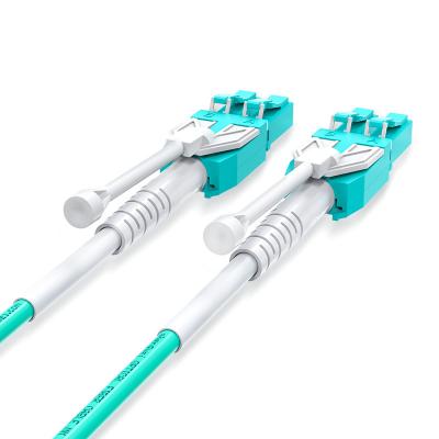中国 LCユニブートコネクタ付きマルチモード光ファイバーパッチコード 販売のため