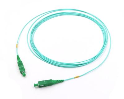 中国 FTTH OM3 シンプレックス アクア 3m SC Apc から SC Apc パッチコード 販売のため