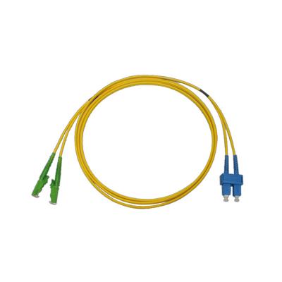 中国 シンプル シングルモード G652D G657A ファイバージャンパー ファイバーパッチコード e2000 1M/2M/3M...通信用にカスタマイズ 販売のため