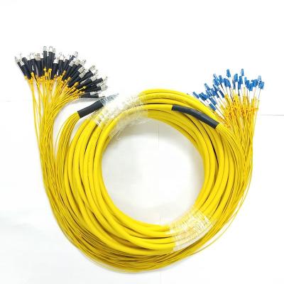 China Fiber Patch Cord Price FC-LC-SM-G652D-24Core Branch Breakout Patch Cord 24 Cores Fiber Optic Patch Cord Shenzhen for sale