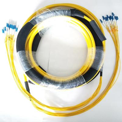 中国 ファイバー・パッチコード 価格 FC-LC-SM-G652D-24コア・ブランチ・ブレイク・パッチコード 24コア ファイバー・オプティック・パッチコード 深?? 販売のため