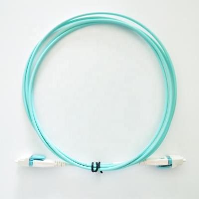 China High Quality LC Uniboot Patch Cord , OM3 OM4 Optic Fiber Cable LC/UPC-LC/UPC Duplex 2.0mm Suncall LC Connector for sale