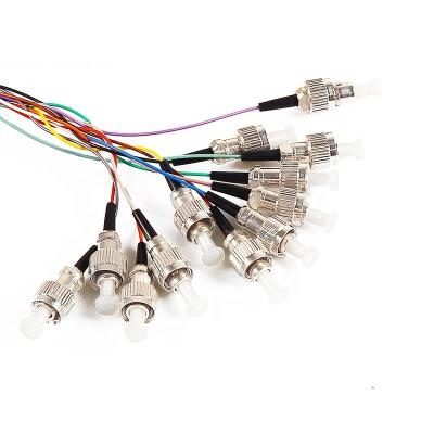China FTTX SM 12 núcleos LC monomodo 850nm Pigtail de fibra óptica en venta