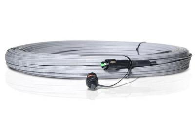 中国 SCベースコネクタ シングルモード G657A 光ファイバーピグテール 販売のため