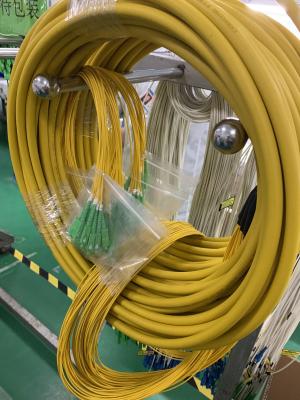 中国 イエロー 2.0mm SM G652D LSZH 光ファイバーピグテール 販売のため