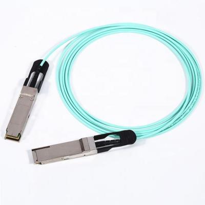 China 4 Channels 850nm OM3 OM4 MMF SFP+ 10g Aoc Cable for sale
