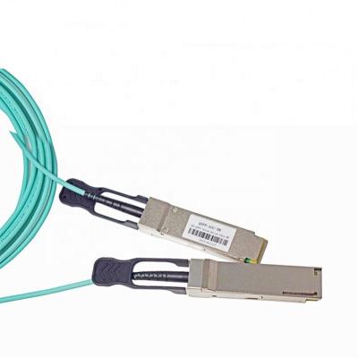China 4 Channels 850nm OM3 OM4 MMF SFP+ 10g Aoc Cable for sale