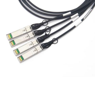 China QSFP 4X10G AOC15M Breakout Active Optical Cable for sale