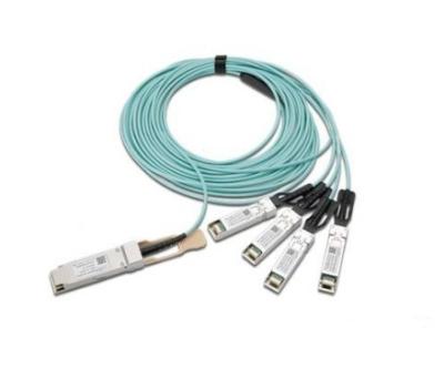 中国 QSFP 4X10G AOC15M ブレイクアウト アクティブ光ケーブル 販売のため