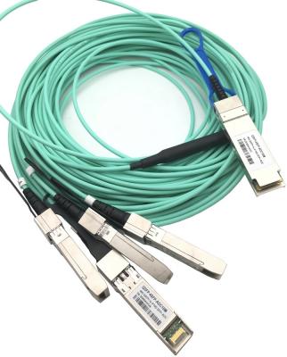 China Super Speed Multi Mode Q4SFP AOC 40g Aoc Cable for sale