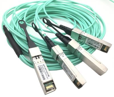 中国 超高速マルチモード Q4SFP AOC 40g AOC ケーブル 販売のため
