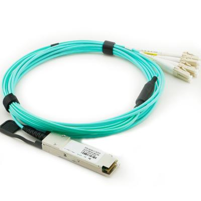 China Duplex LC 5M 40g Qsfp AOC Active Optical Cable for sale