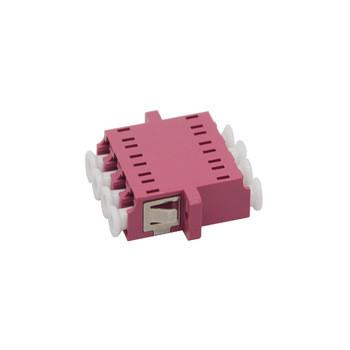 中国 クアッド 4 コア LC PC OM1 OM2 OM3 OM4 光ファイバーカプラー 販売のため