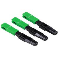 China SC APC Fiber Optic Connector Assembly for sale