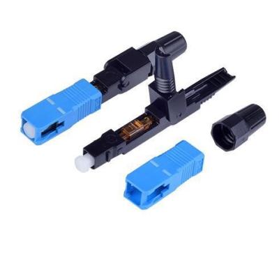 中国 プリエンベッド FTTH 3.0mm SC UPC ファストコネクタ アセンブリ 販売のため