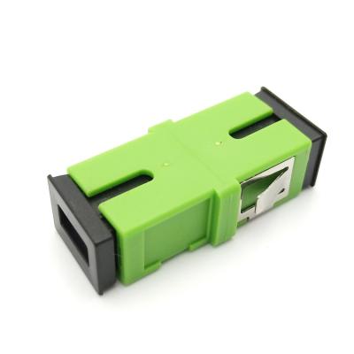 China IEC 617544 Acoplador de fibra óptica APC sencillo sin brida en venta